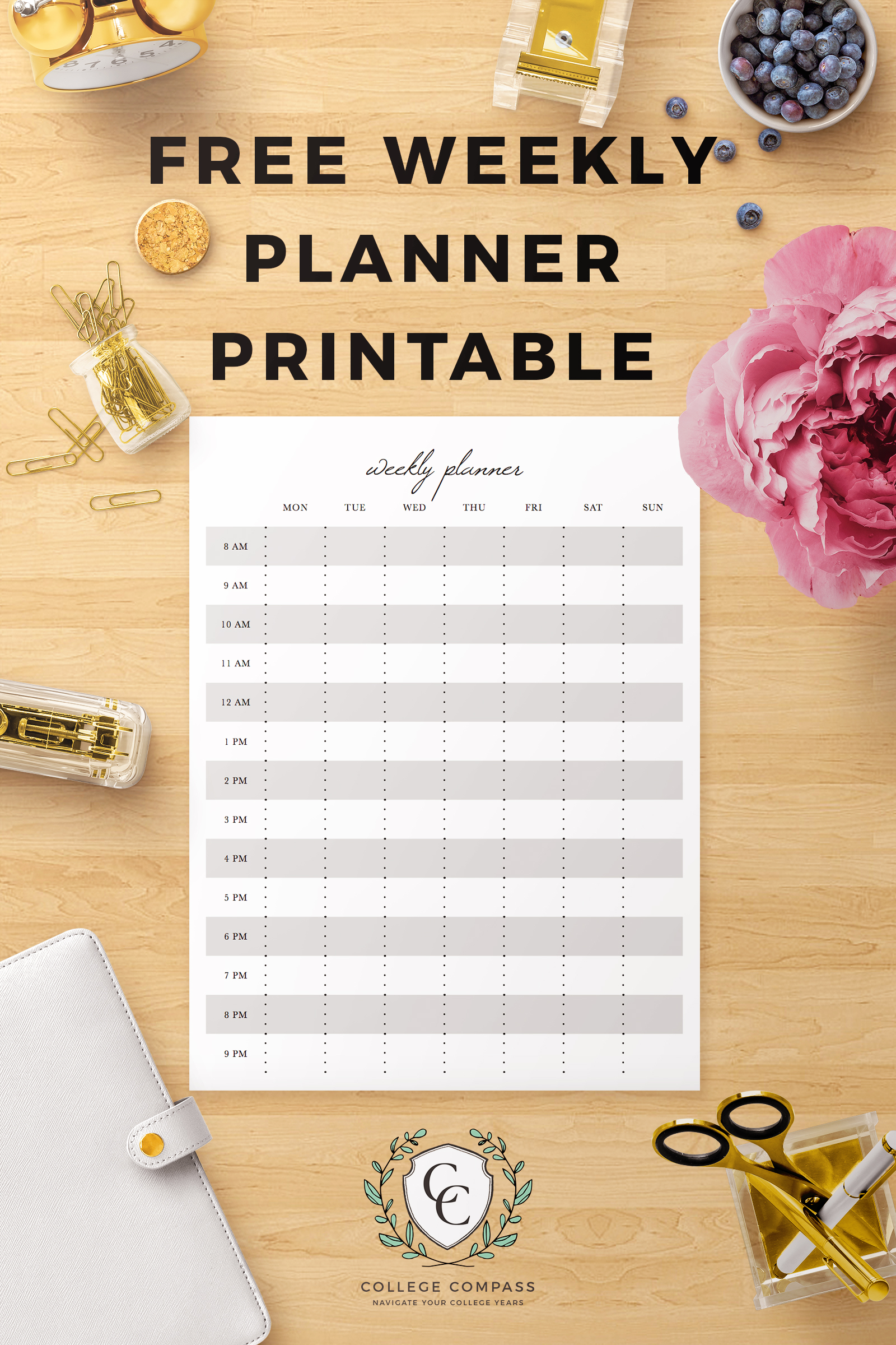 Free College Printables to Start Your Semester | College Compass